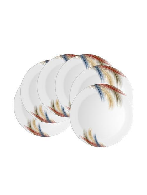 Buy online Set Of 6 11 Inch Sporty Feather Touch Plate Set from Loose ...