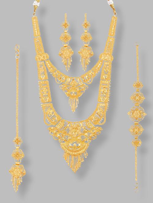 Buy online Sukkhi Luxurious 24 Carat Gold Plated Rani Haar Bridal Necklace from Sets for Women ...